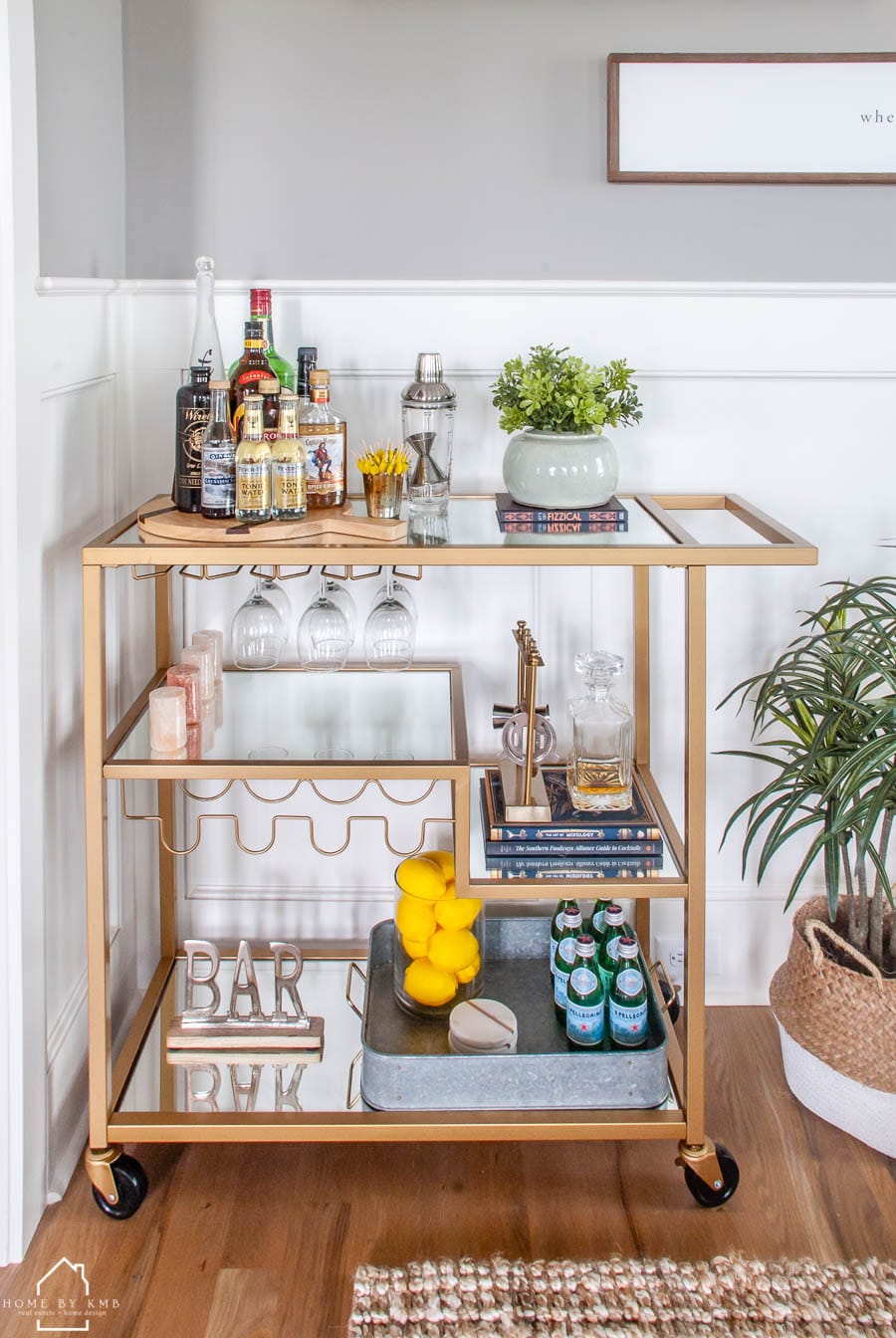 Bar Cart Styling HOME By KMB Bar Cart Styling HOME By KMB