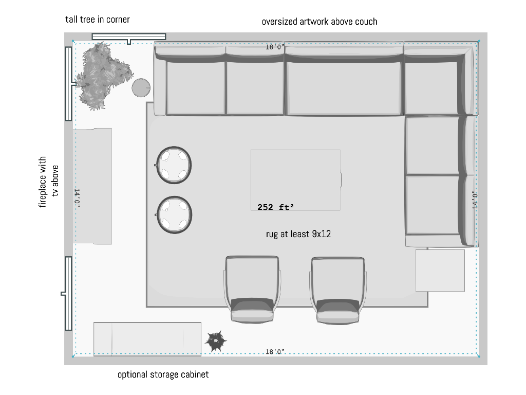 Adding Color to a Living Room and Master Bedroom - HOME by KMB
