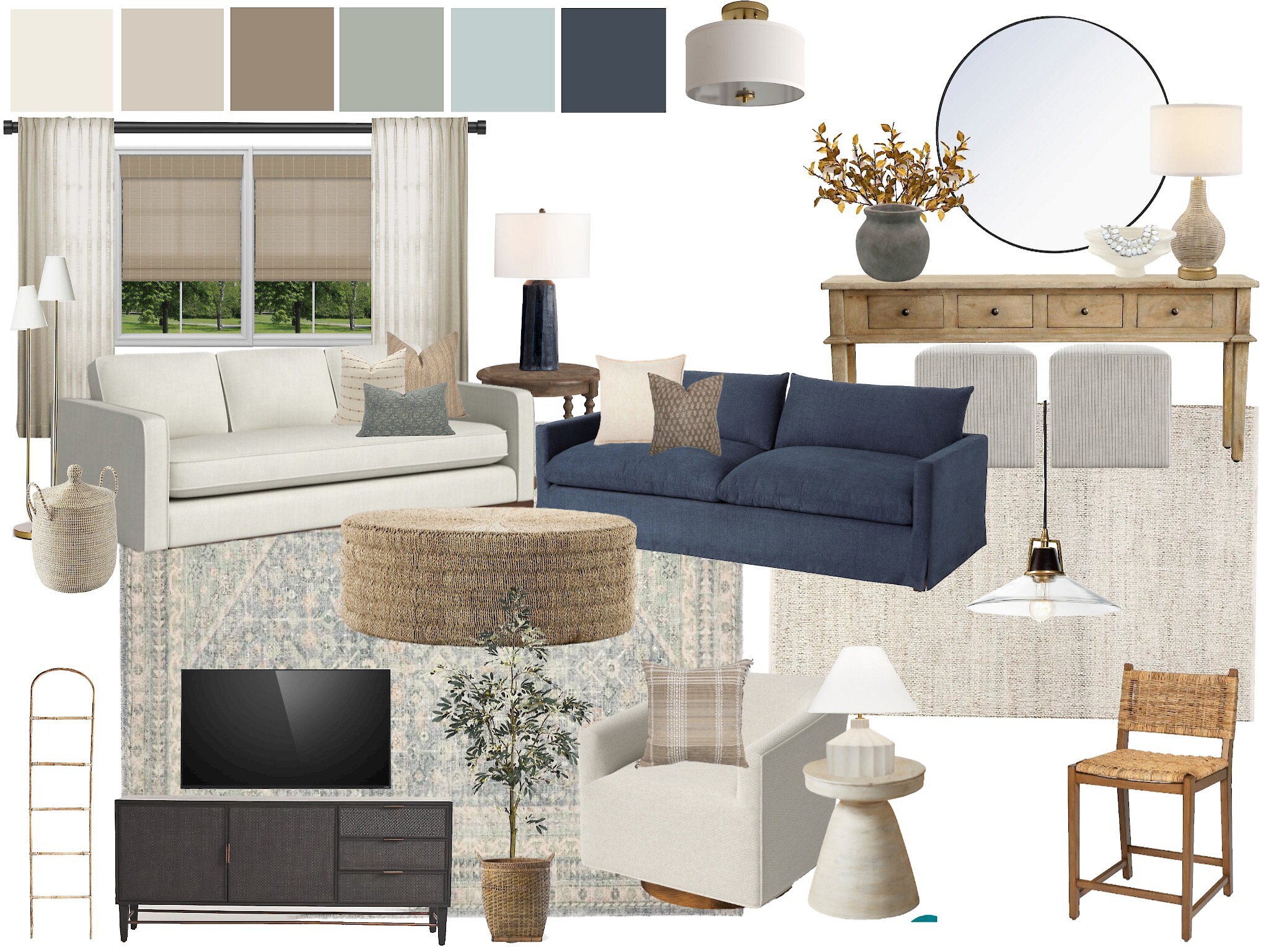 Kid Friendly Family Room Designs - HOME by KMB